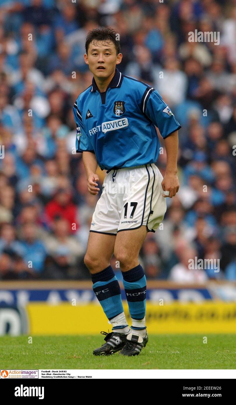 Sun Jihai Of Manchester City High Resolution Stock Photography and ...
