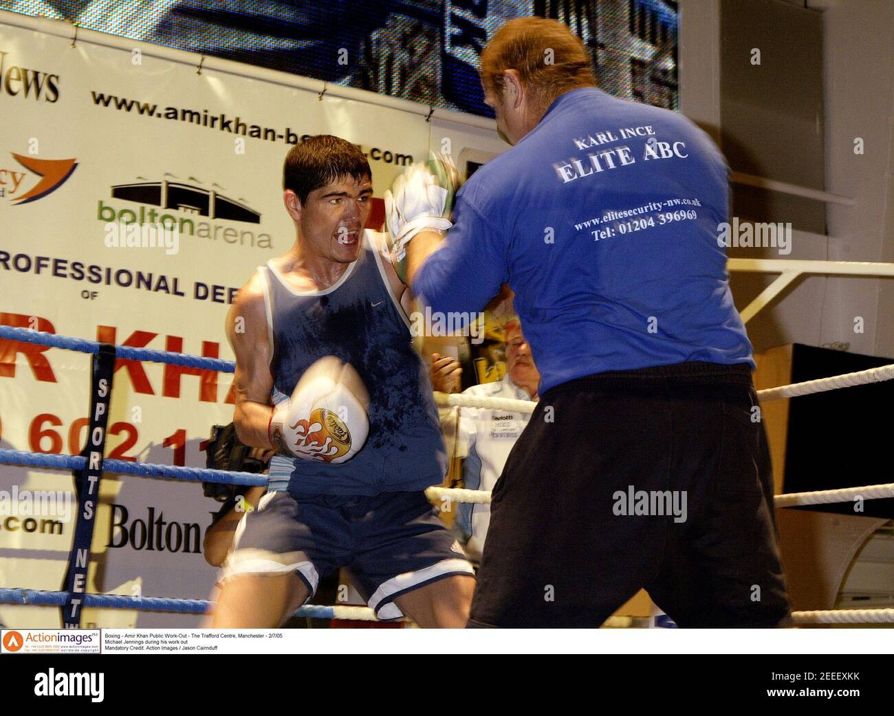 Michael jennings boxing hi-res stock photography and images - Alamy