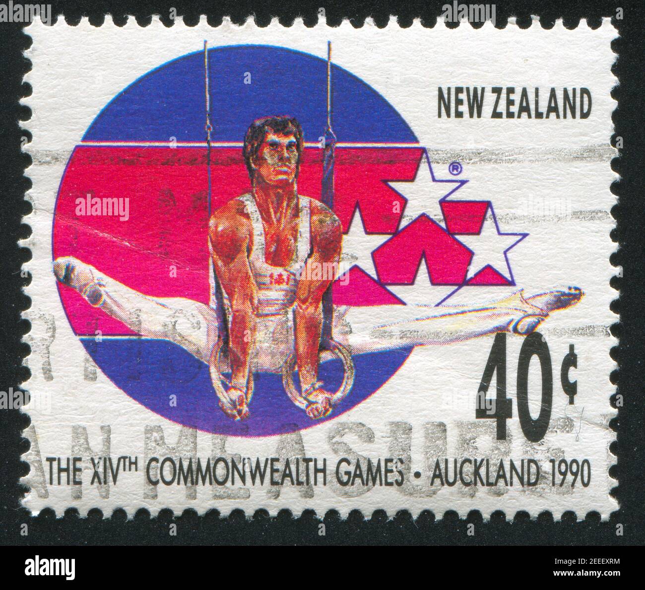 14th commonwealth games auckland 1990 new zealand hi-res stock ...