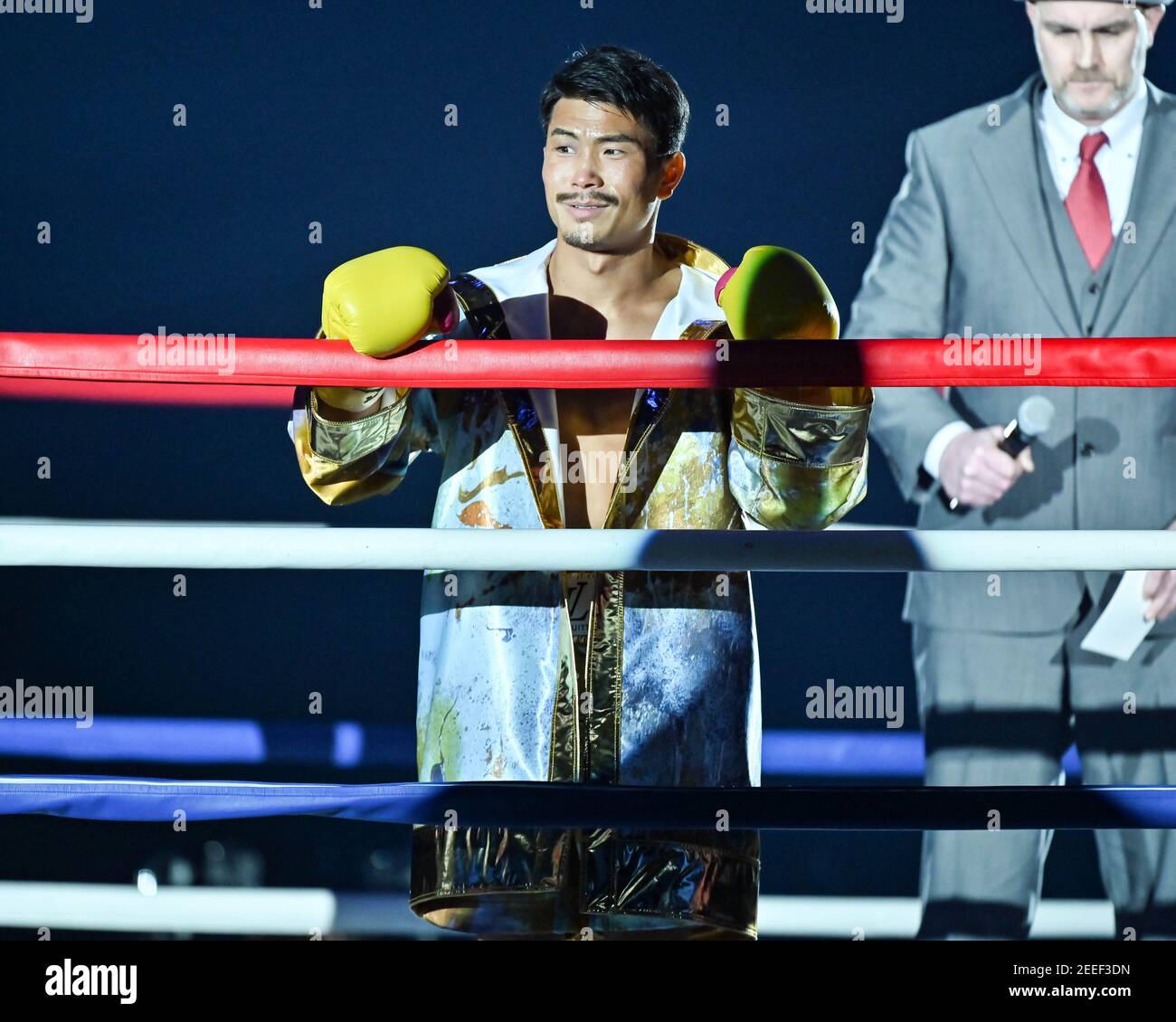 Sho Kimura LEGEND charity boxing match at Yoyogi National Stadium on ...