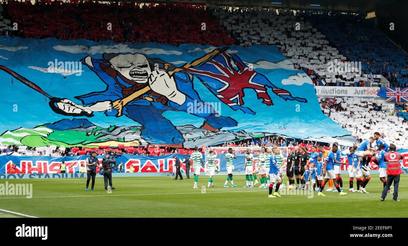 Celtic tifo scotland hi-res stock photography and images - Alamy