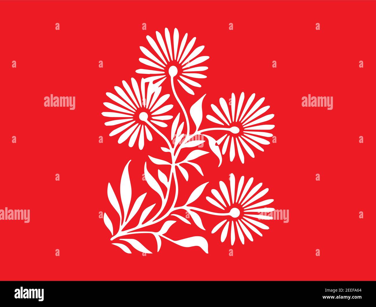Flower motif sketch for design.Floral seamless background. Decorative ...