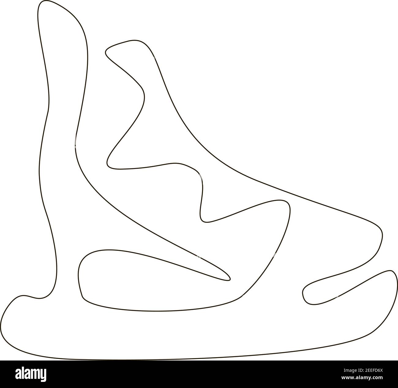 Line art drawing stick figure Cut Out Stock Images & Pictures - Alamy