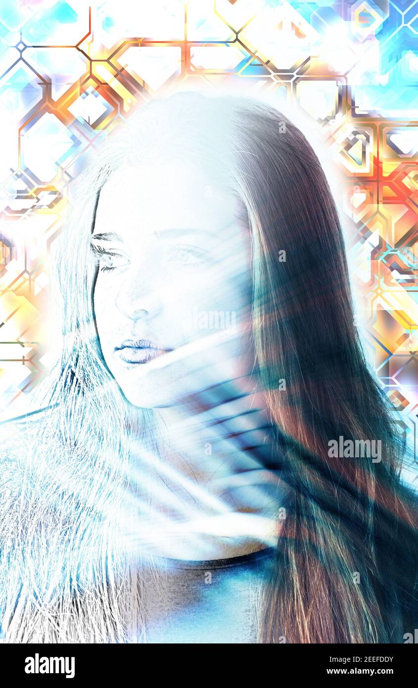 Artistic woman hi-res stock photography and images - Alamy