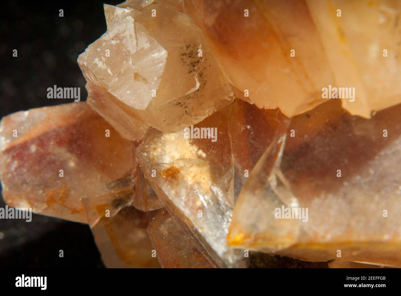butterfly calcite mineral sample Stock Photo - Alamy