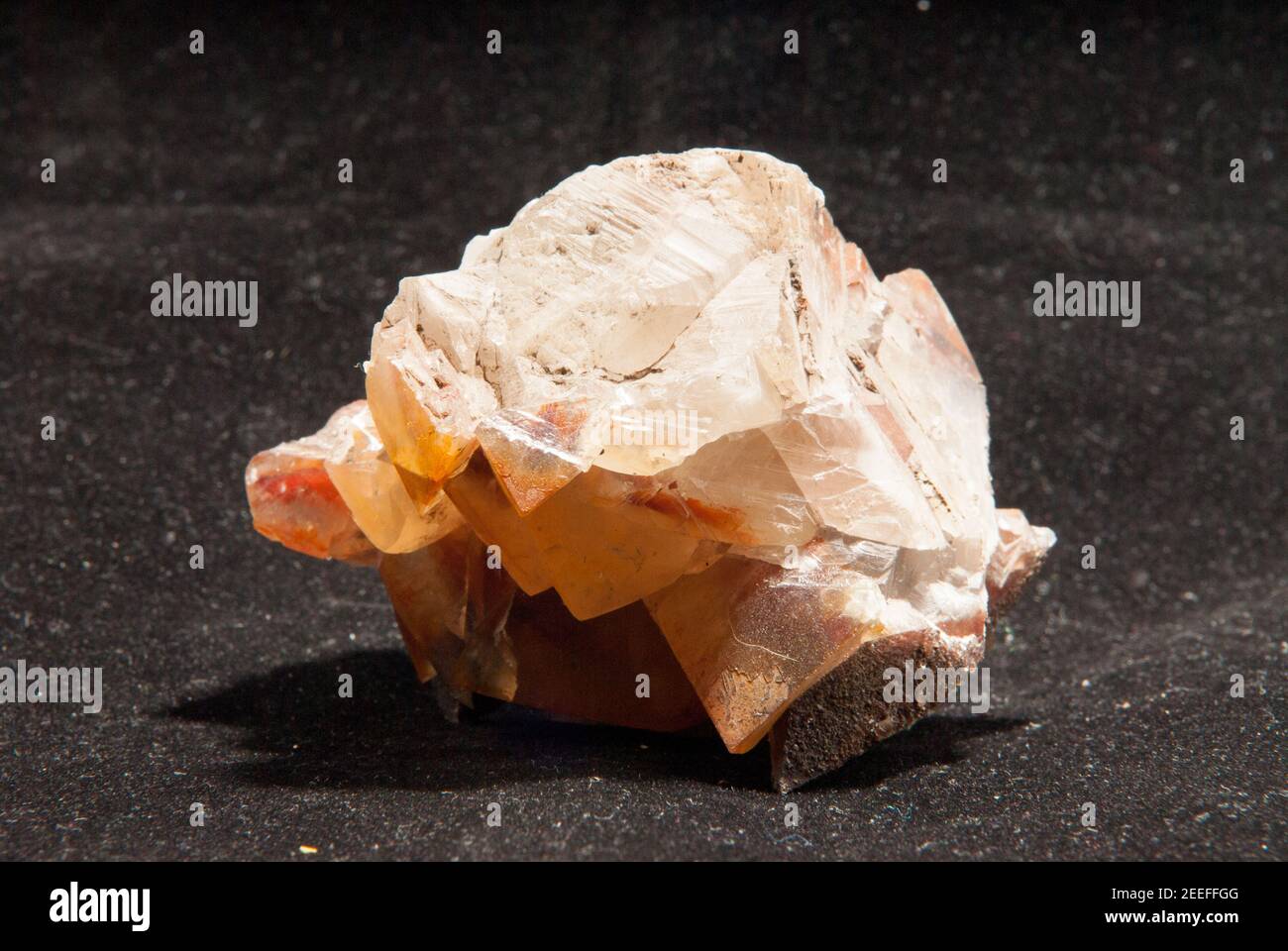 butterfly calcite crystal Stock Photo - Alamy