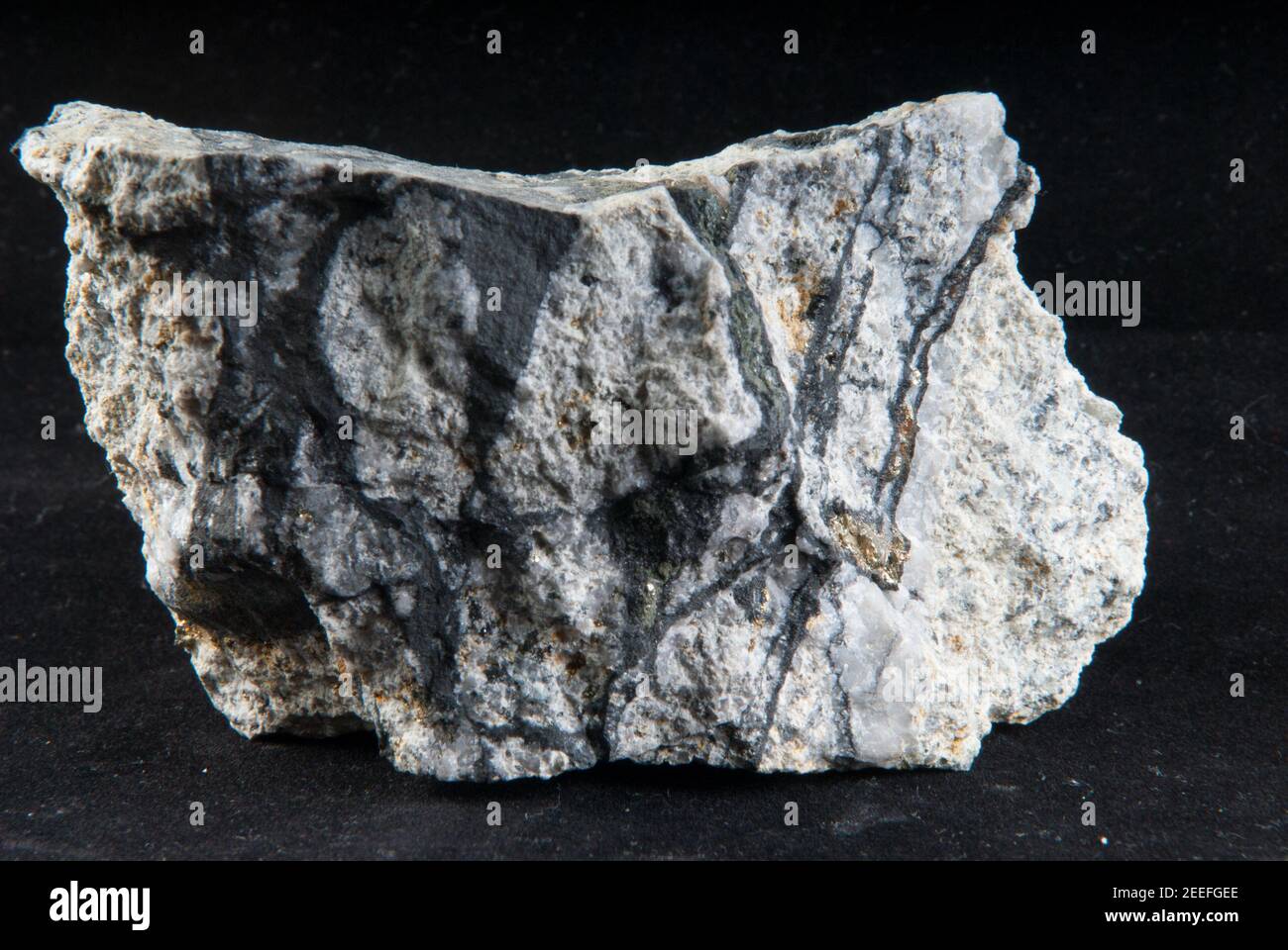 tourmaline mineral sample Stock Photo - Alamy