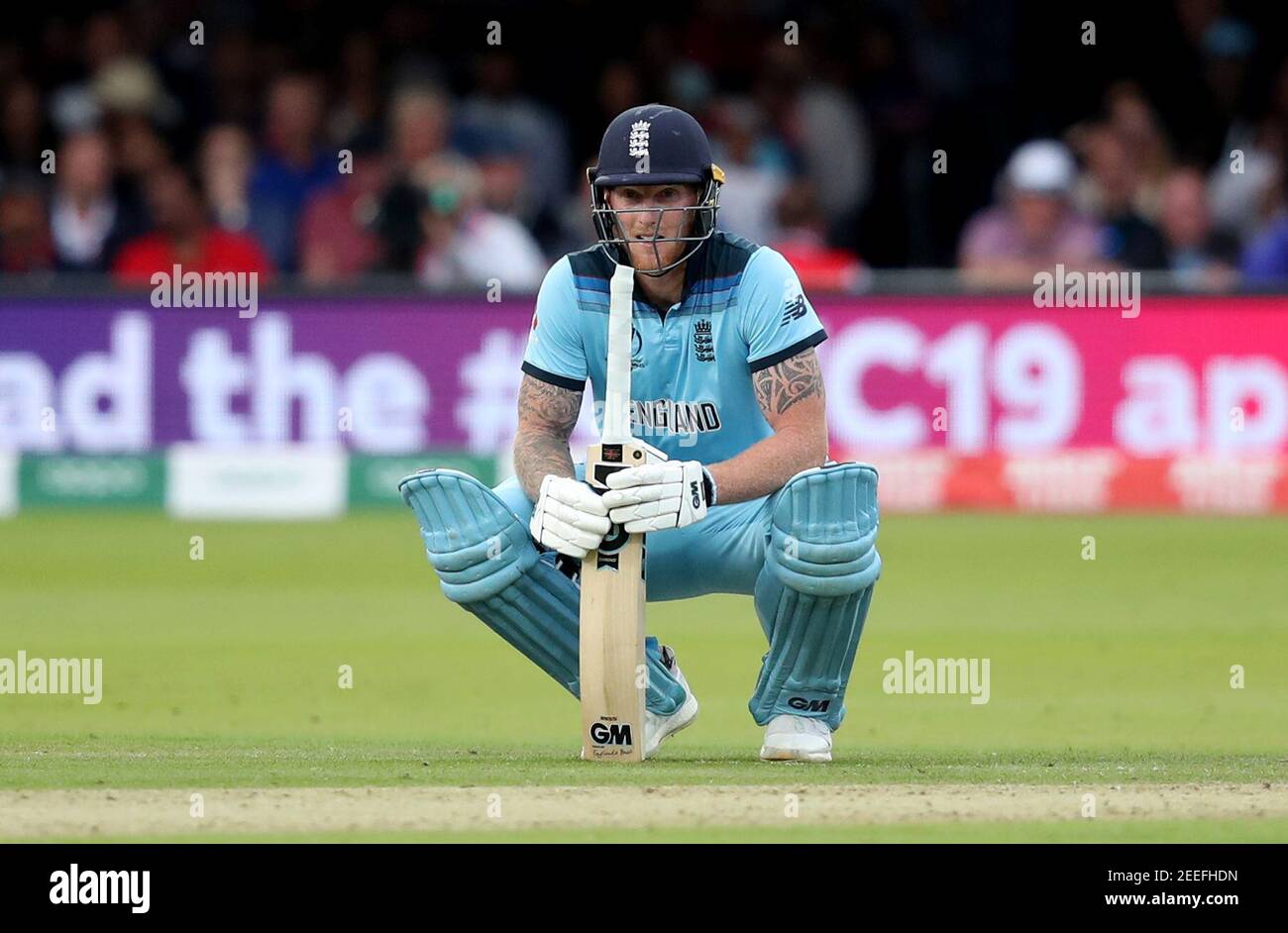 Ben stokes world cup final 2019 hi-res stock photography and images - Alamy