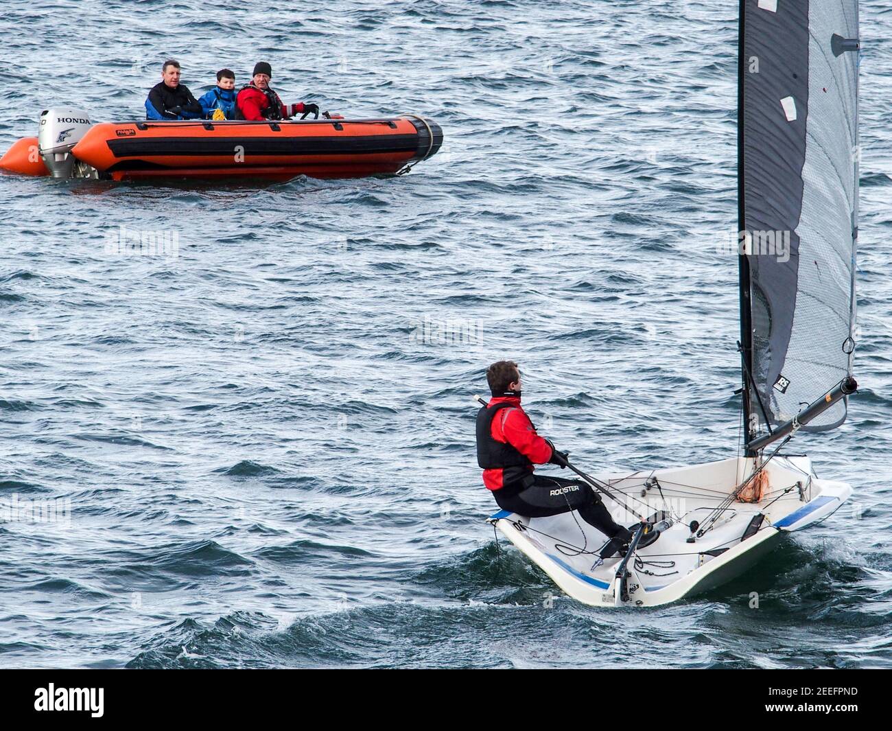 Rib boats hi-res stock photography and images - Alamy