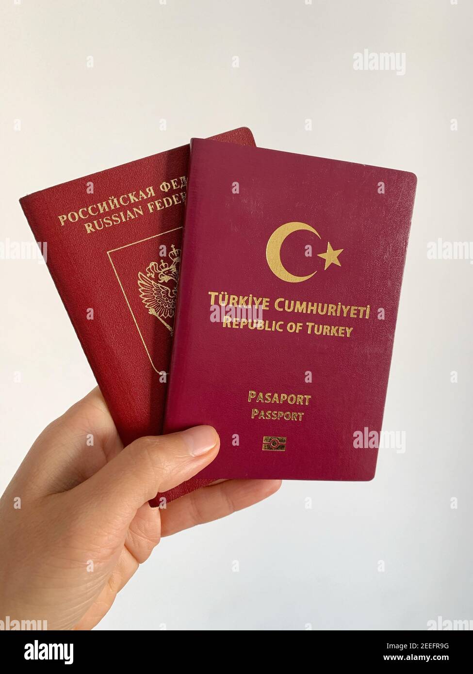 Turkish passports hi-res stock photography and images - Alamy