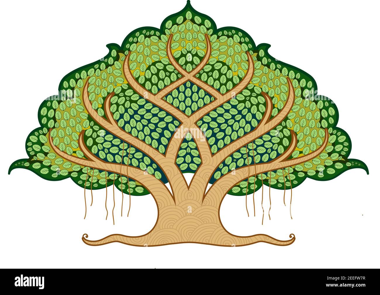 Tree Of Life Drawing Indian