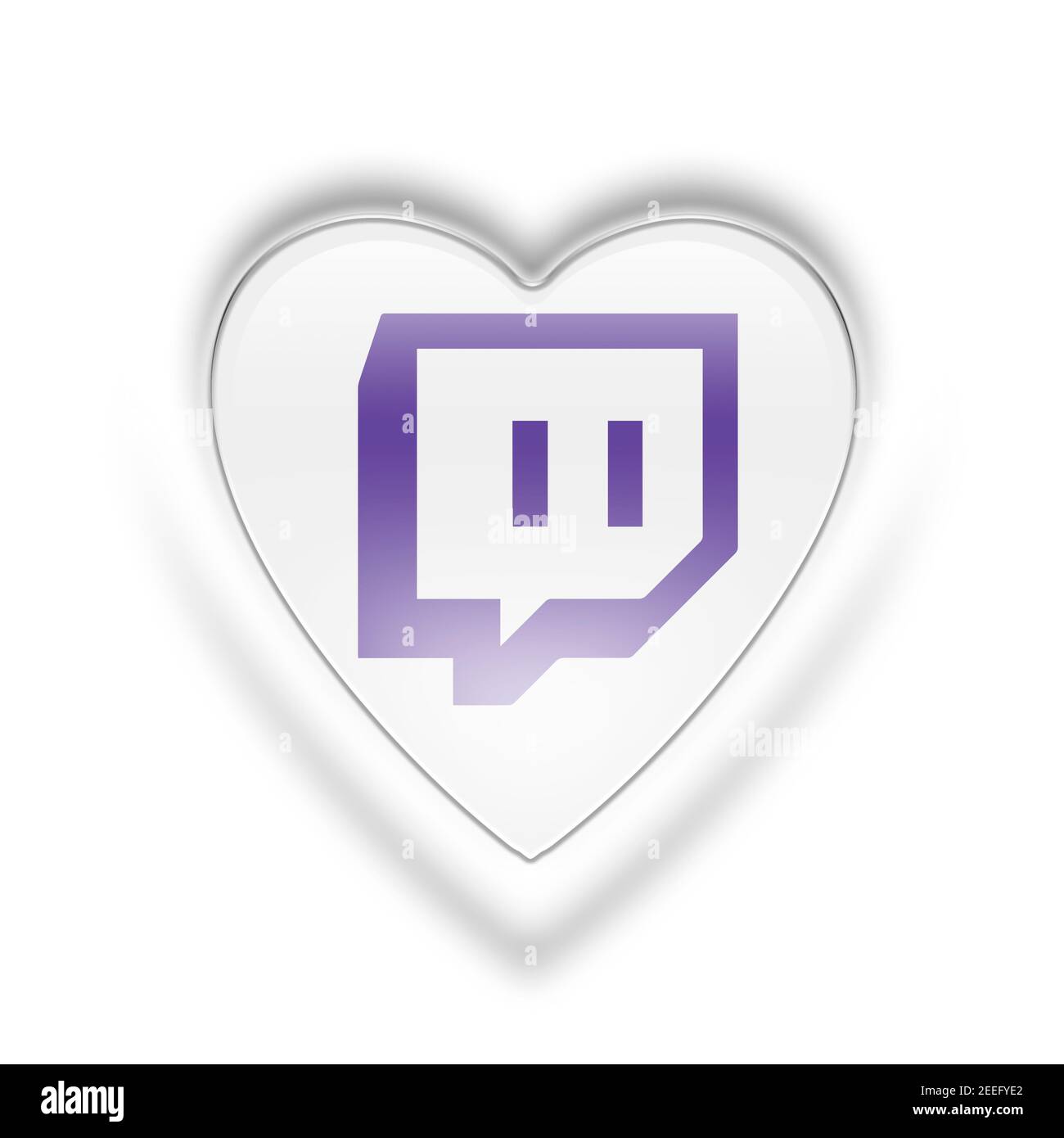 Twitch logo hi-res stock photography and images - Alamy