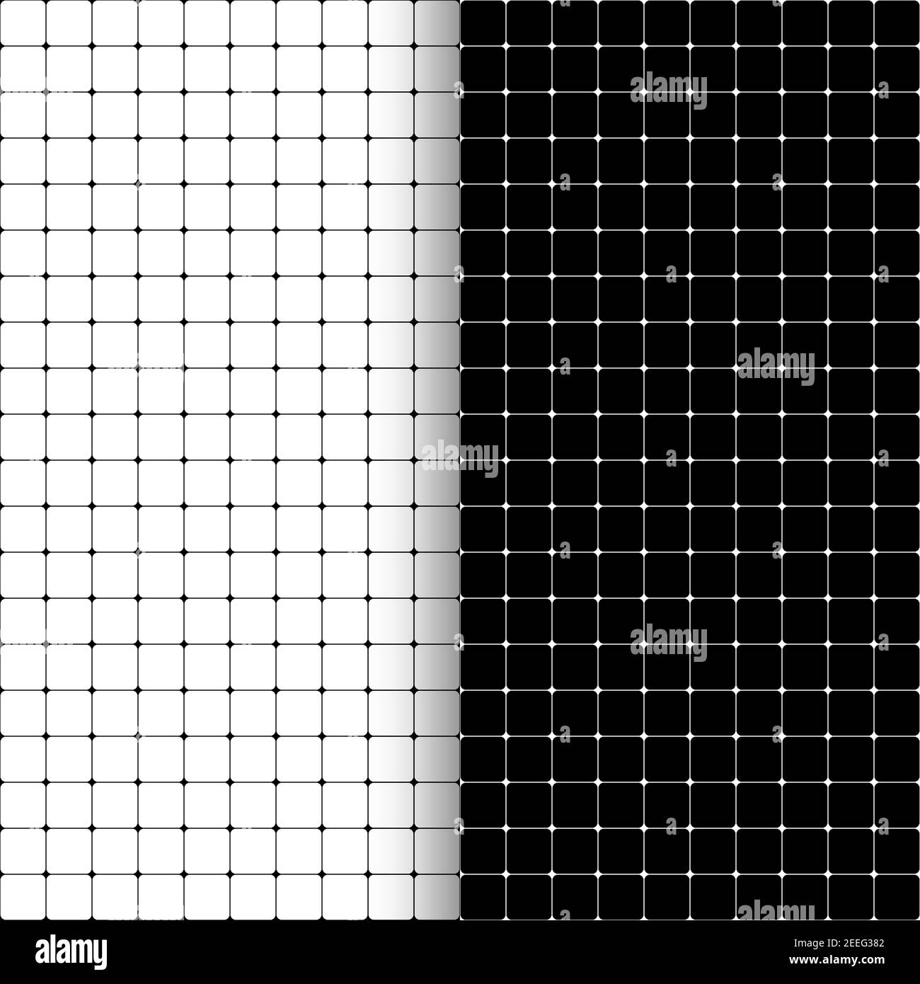 Seamless checkered square background. Collection of two options. Vector ...