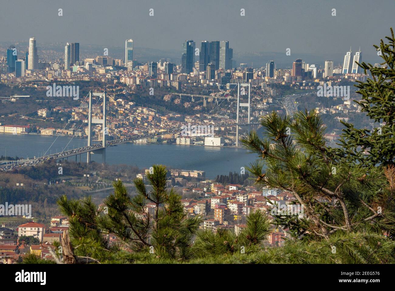 Istanbul Skyline, Turkey Stock Photo - Alamy