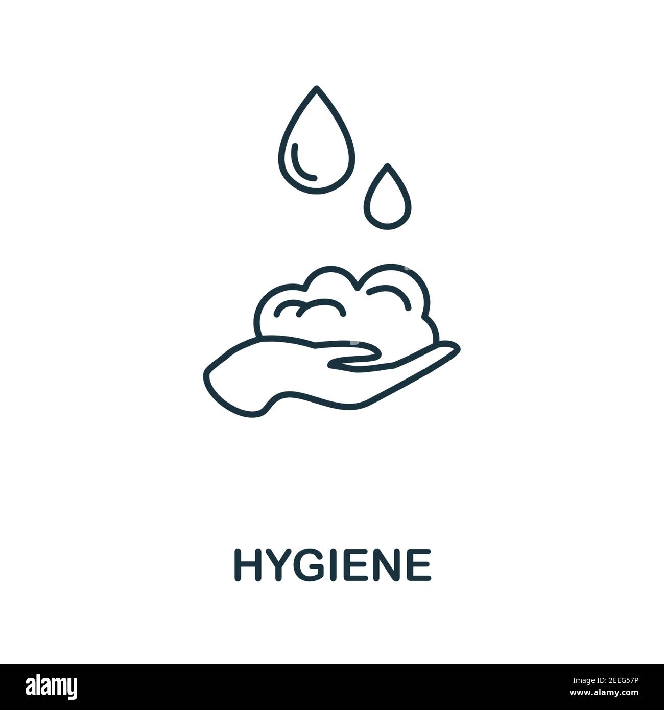 Hygiene icon. Monochrome simple Hygiene icon for templates, web design ...