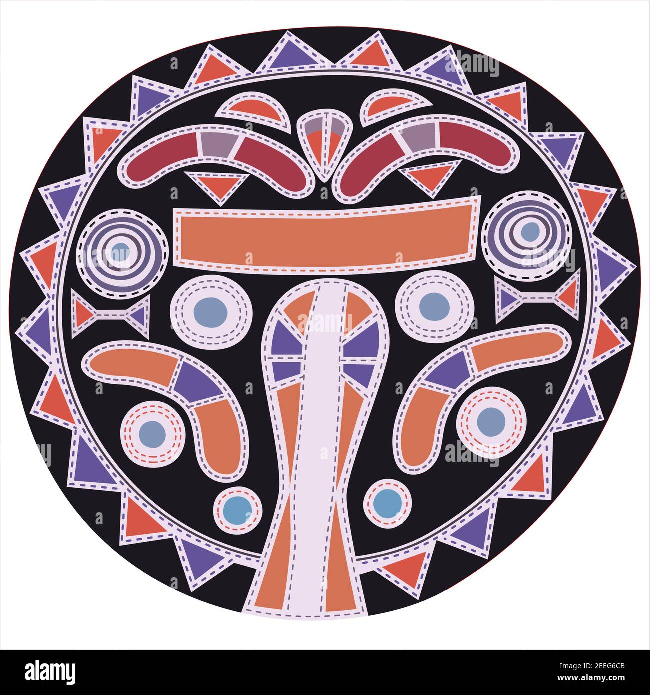 African Art Tribal Art Stock Vector Images Alamy