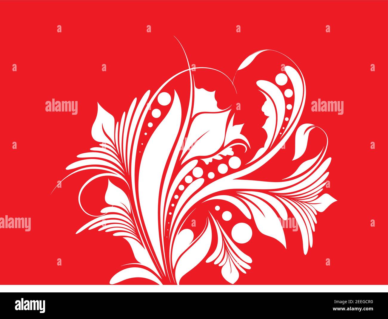 Flower motif sketch for design.Floral seamless background. Decorative ...