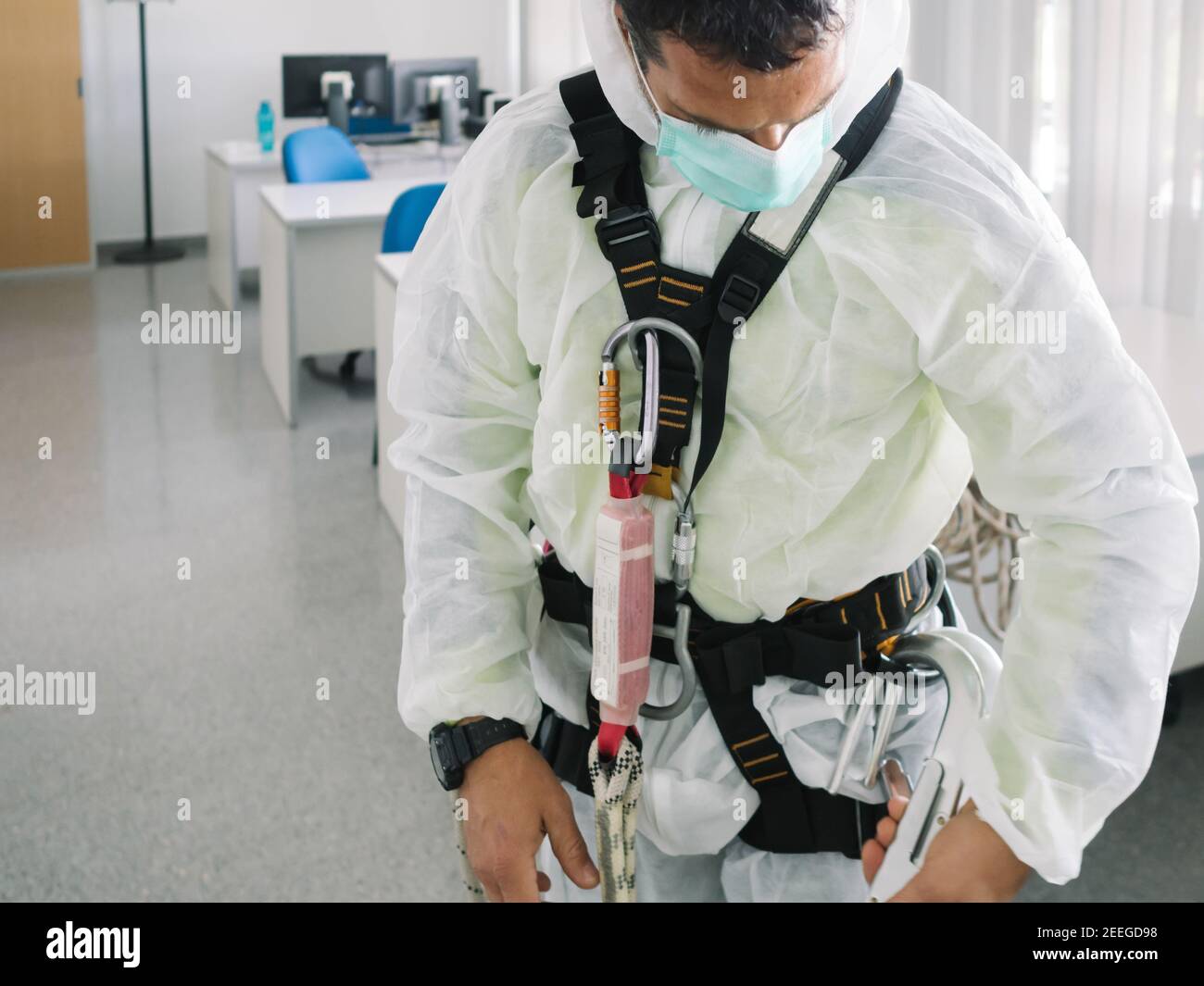 Safety harness construction detail hi-res stock photography and images ...