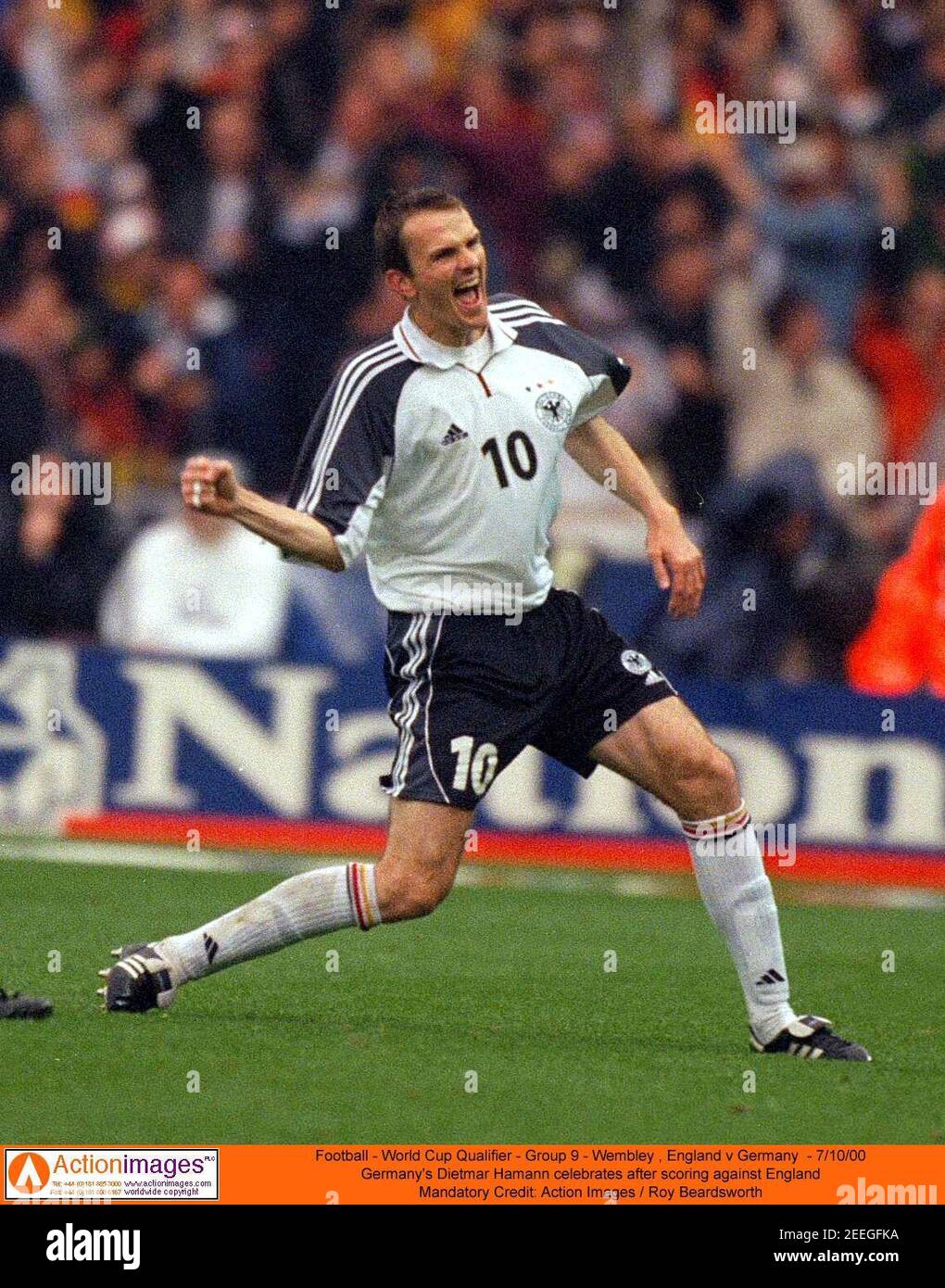 Dietmar hamann england germany wembley hi-res stock photography and ...
