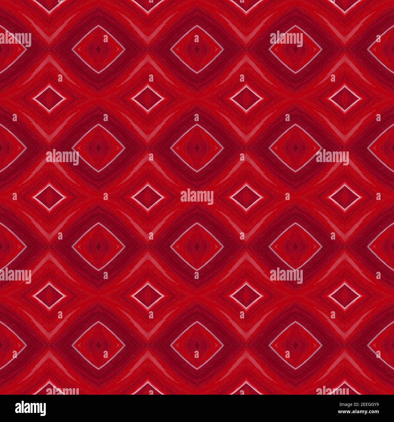 Watercolor red textured seamless pattern, color abstract ornate ...