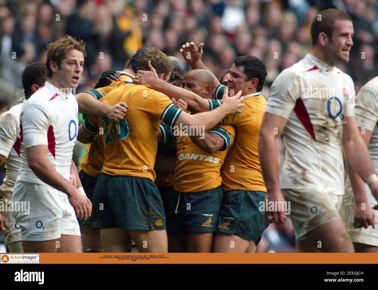 England rugby players joe worsley hi-res stock photography and images ...