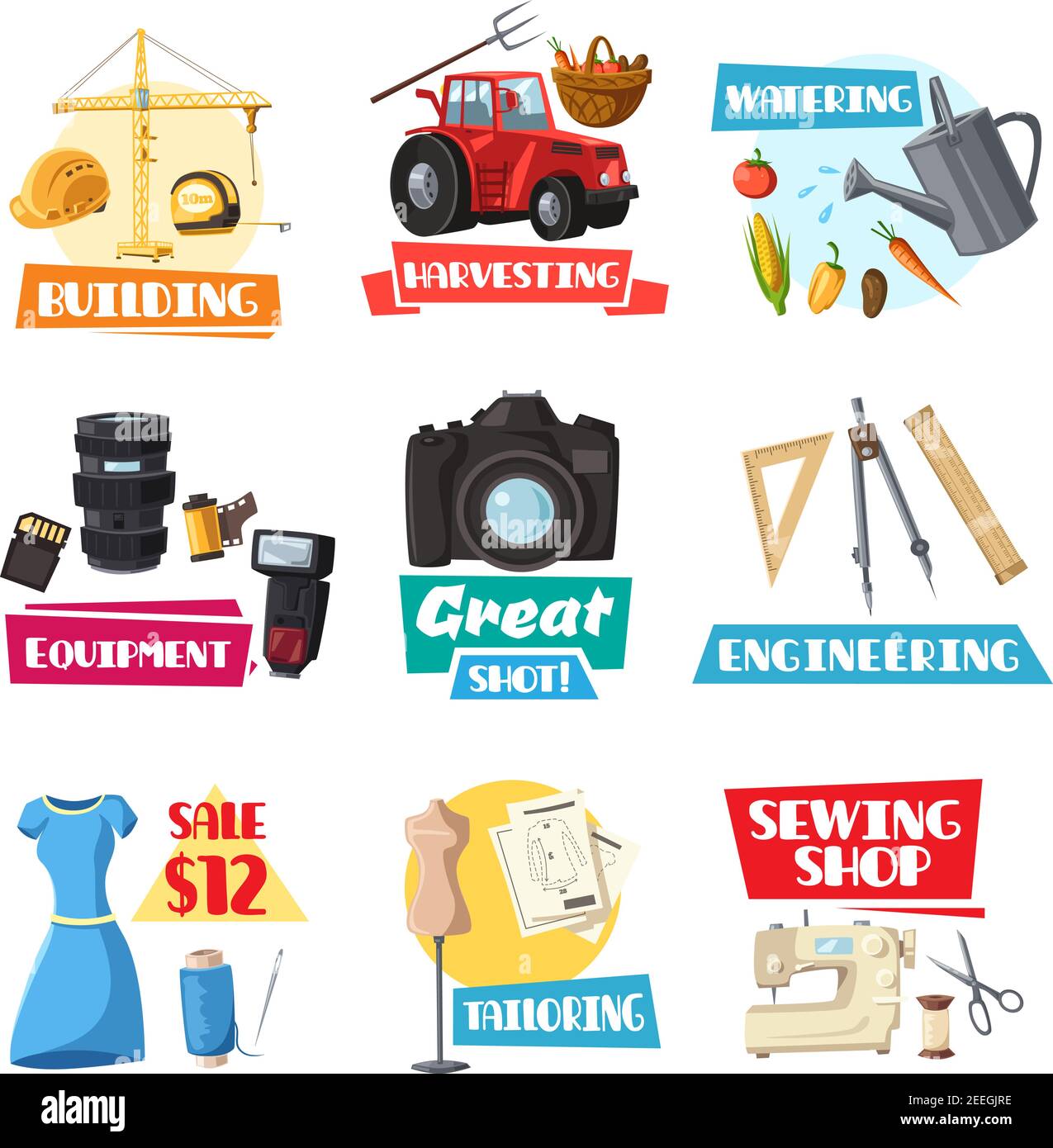 Farm memory Stock Vector Images - Alamy