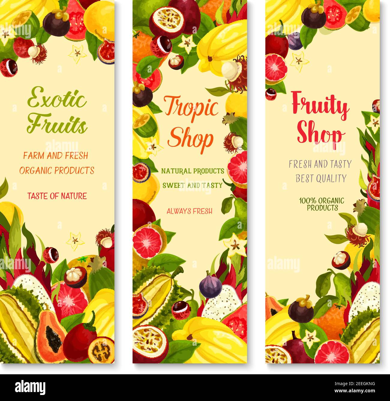 Fruit Company Banner Design
