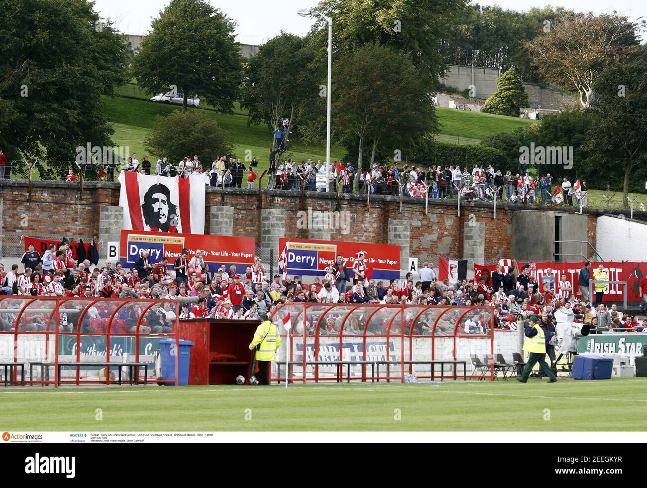 Derry city football stadium hi-res stock photography and images - Alamy