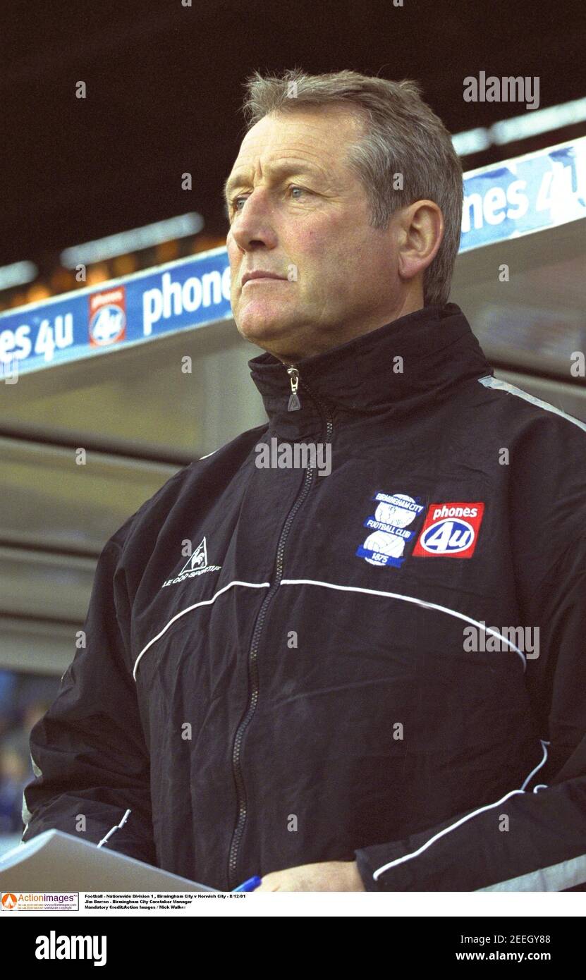 Jim barron football hi-res stock photography and images - Alamy