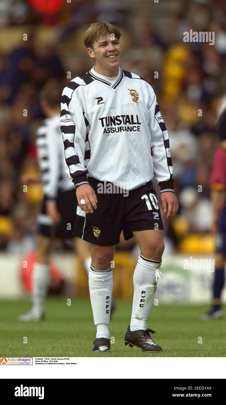 Steve mcphee port vale hi-res stock photography and images - Alamy