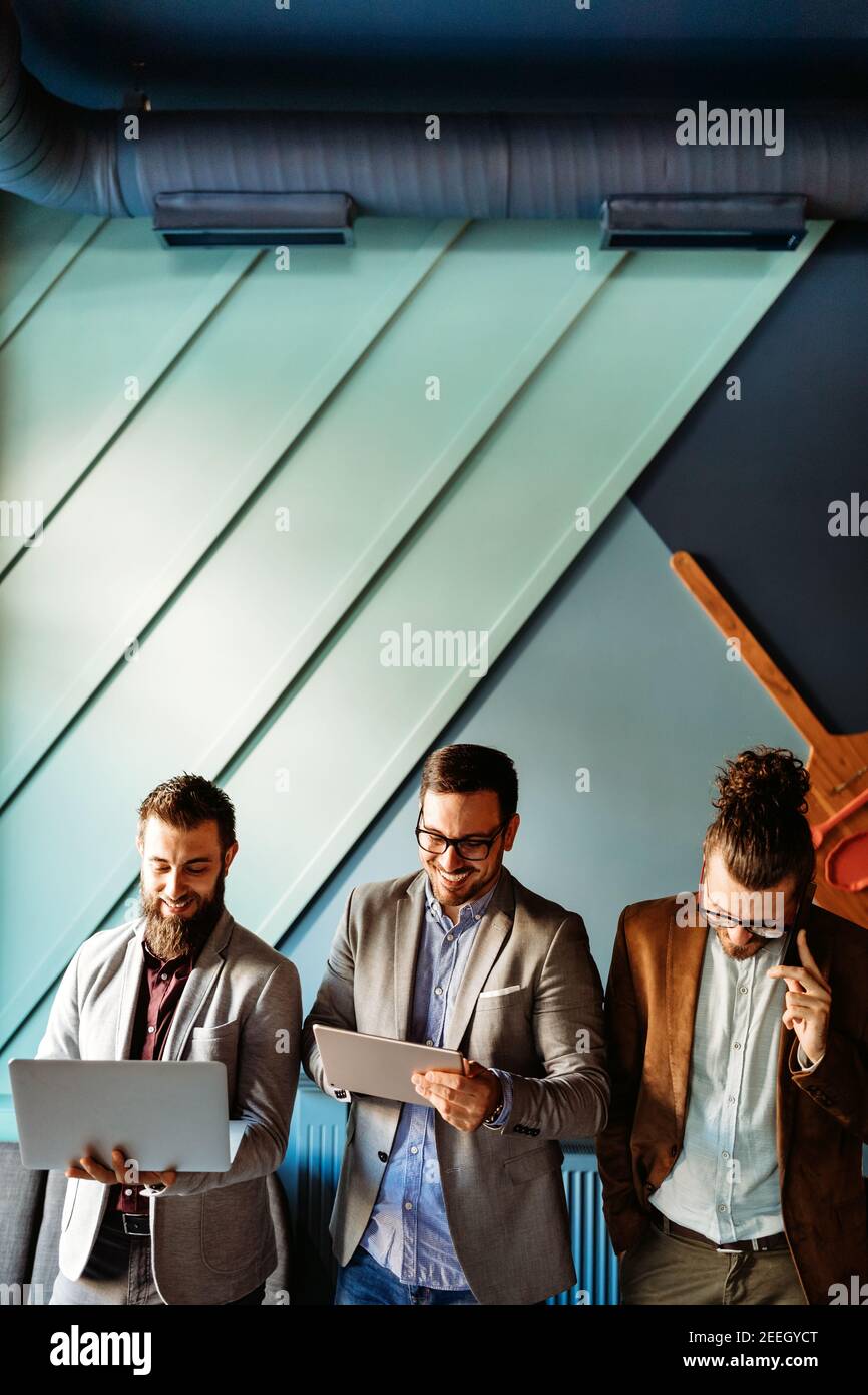 Technology network business teamwork friendship entrepreneur ...