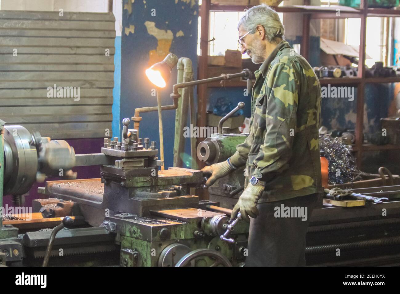 Large Precision Machine Lathe High Resolution Stock Photography and ...