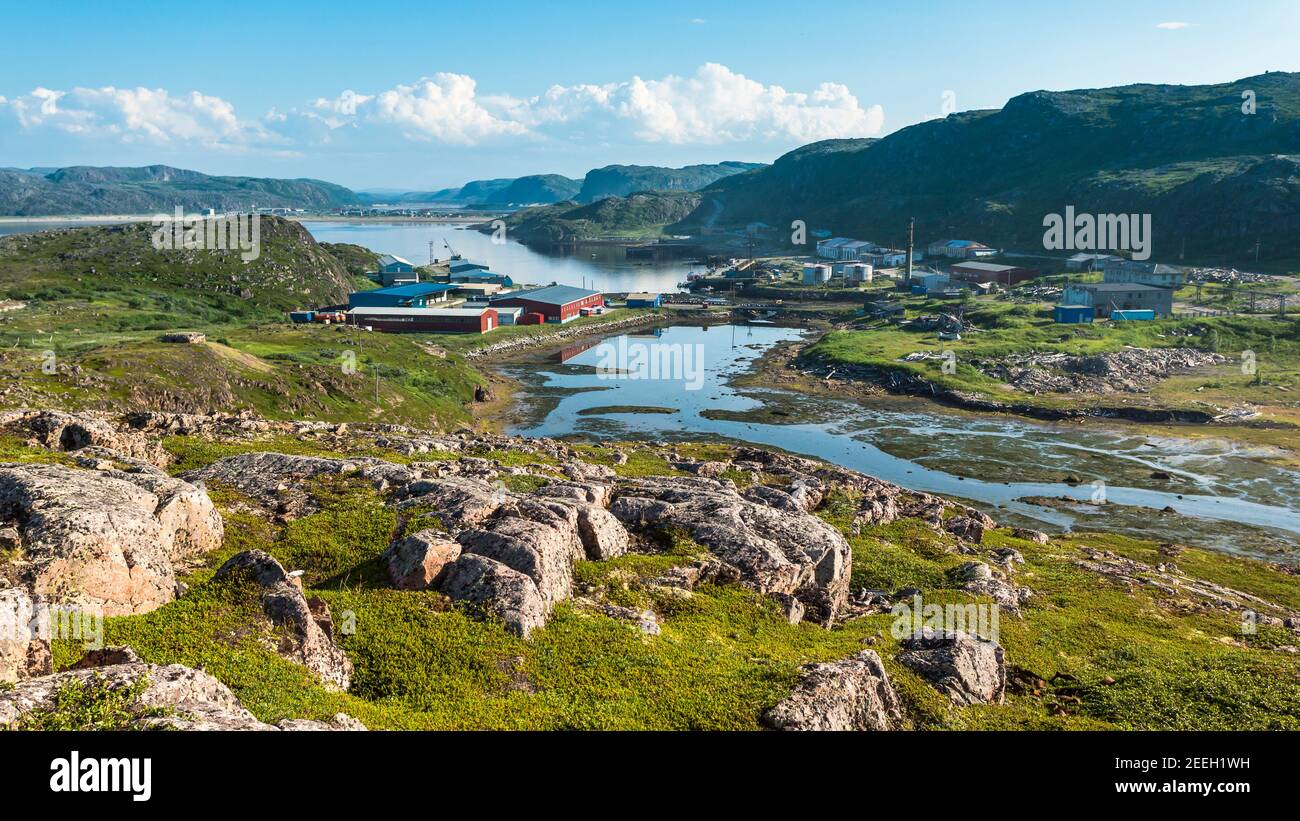 Teriberka village hi-res stock photography and images - Alamy