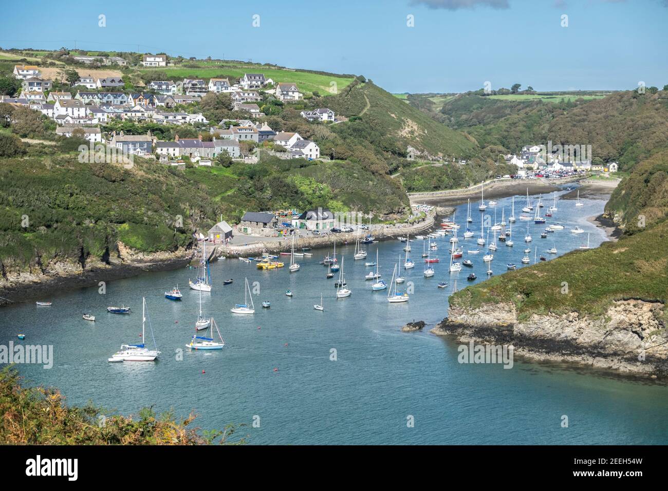 Estuary at Solva Stock Photo - Alamy
