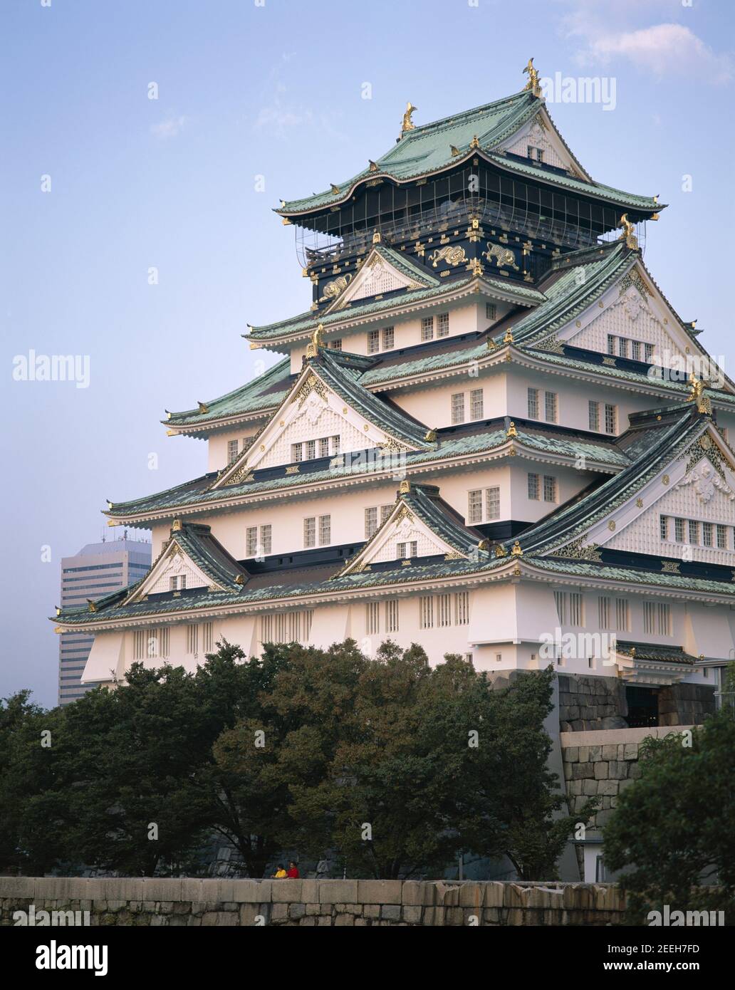 Japan, Honshu, Osaka, Osaka Castle Stock Photo - Alamy