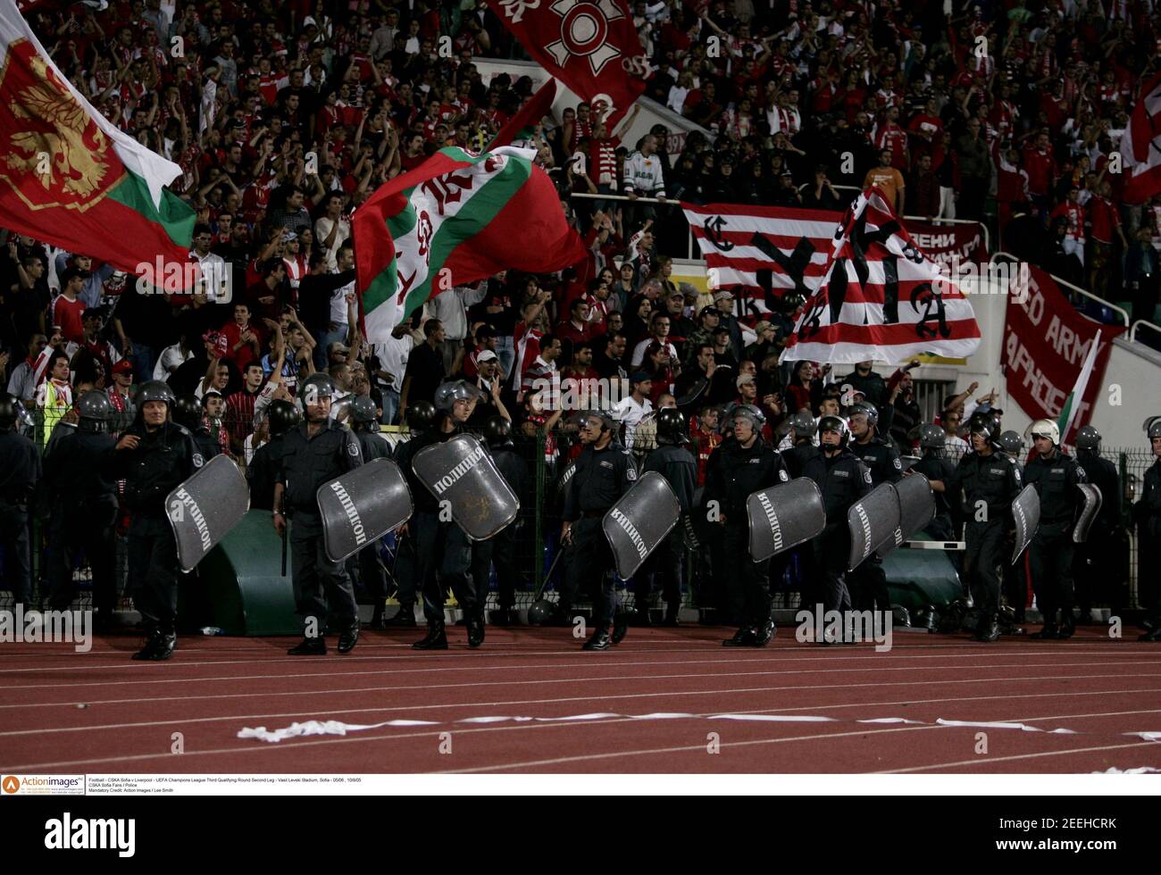 Cska sofia fans hi-res stock photography and images - Alamy