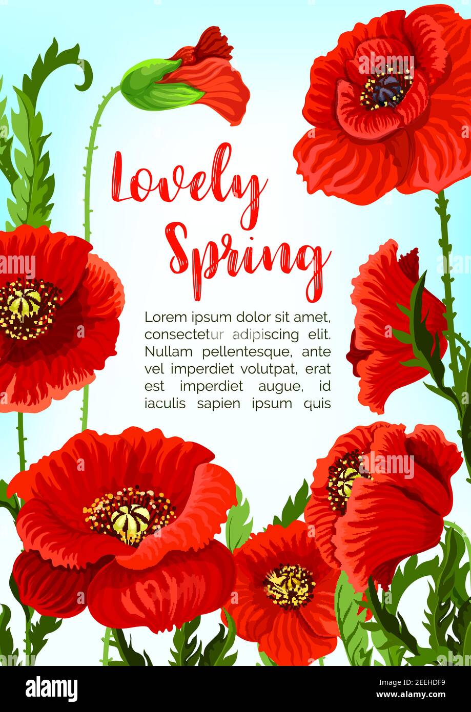 Fields in bloom Stock Vector Images - Alamy