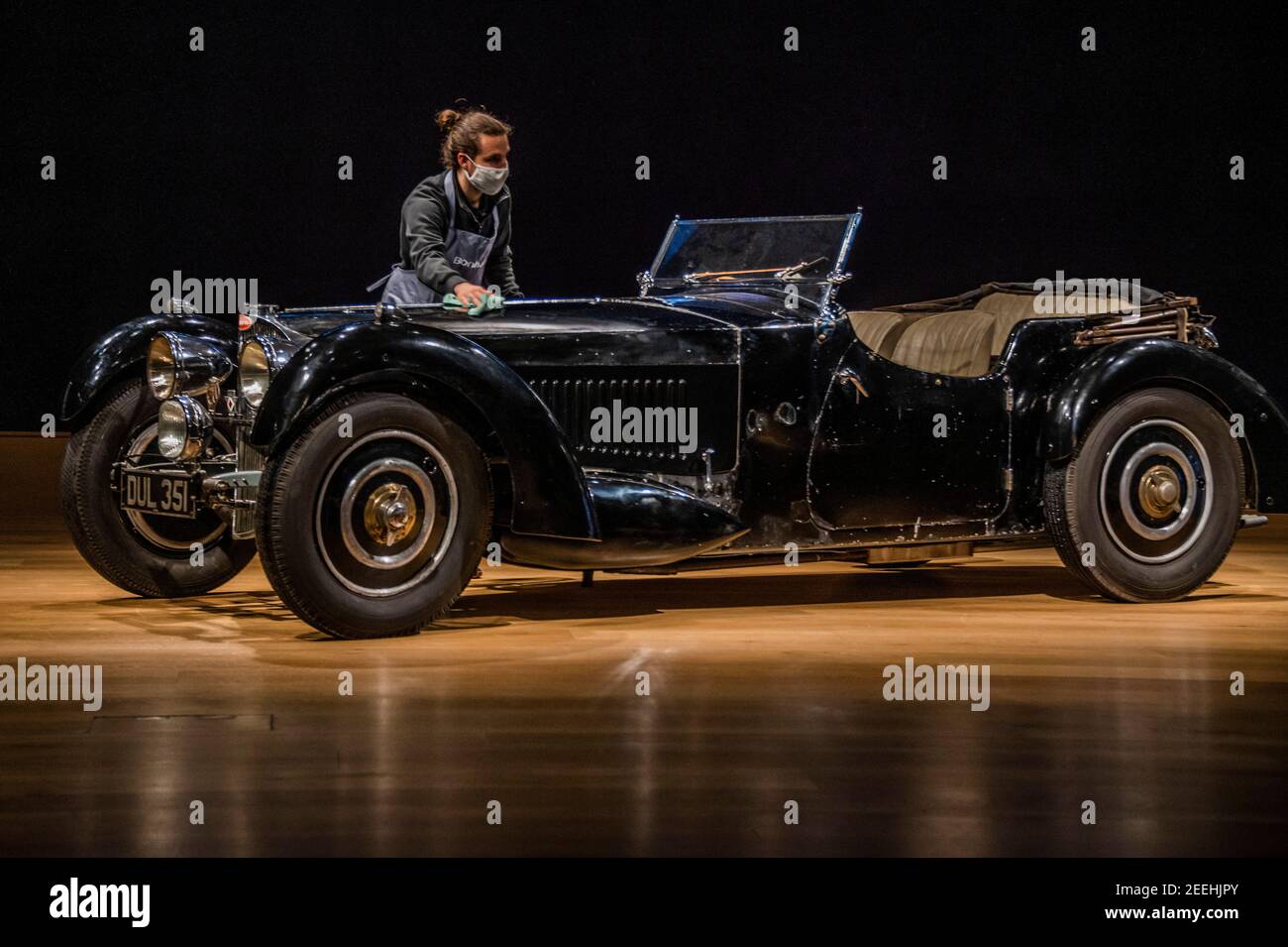 London, UK. 16 Feb 2021. Preview of Legend of the Road Sale featuring a ...