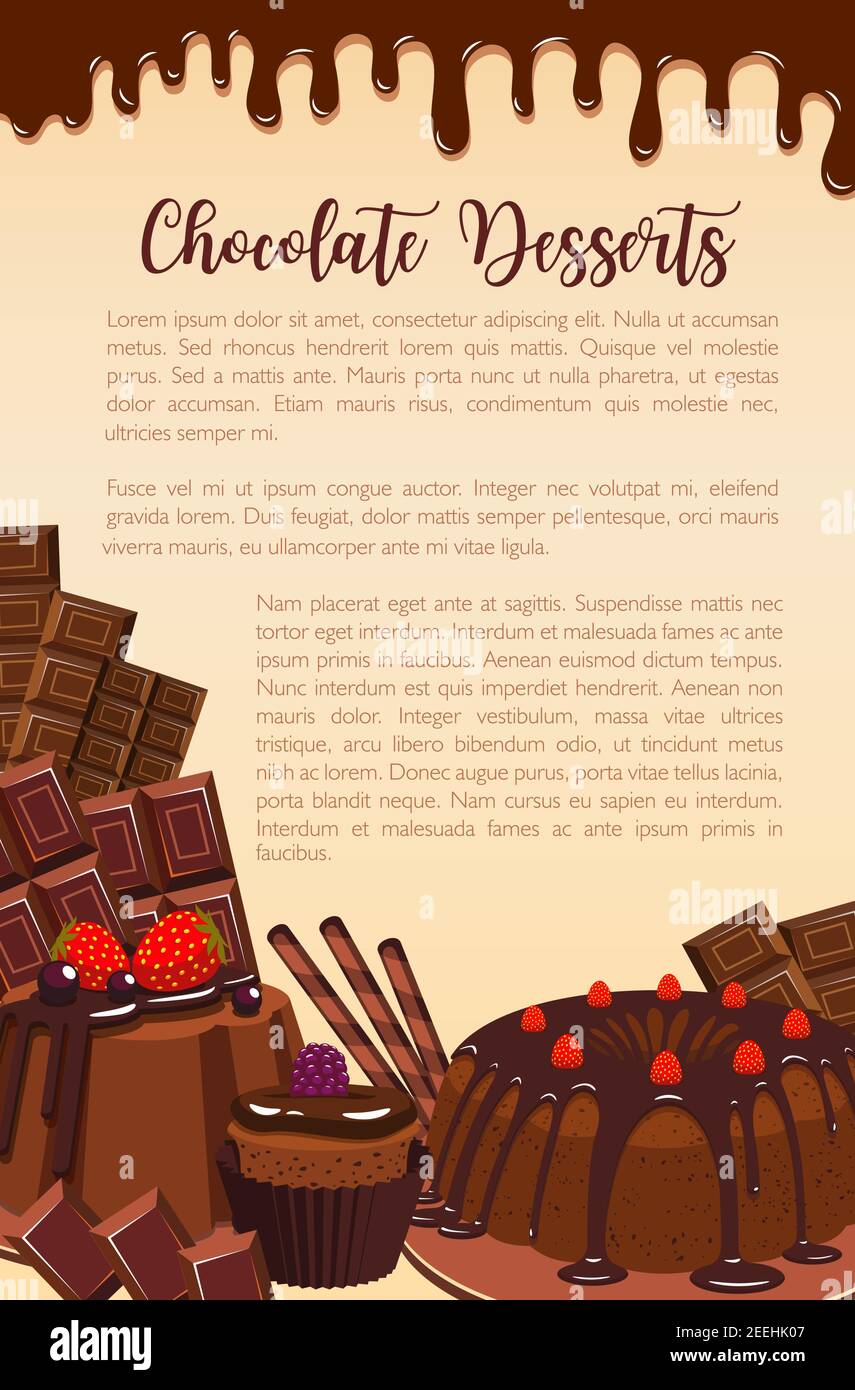 Choco pies Stock Vector Images - Alamy