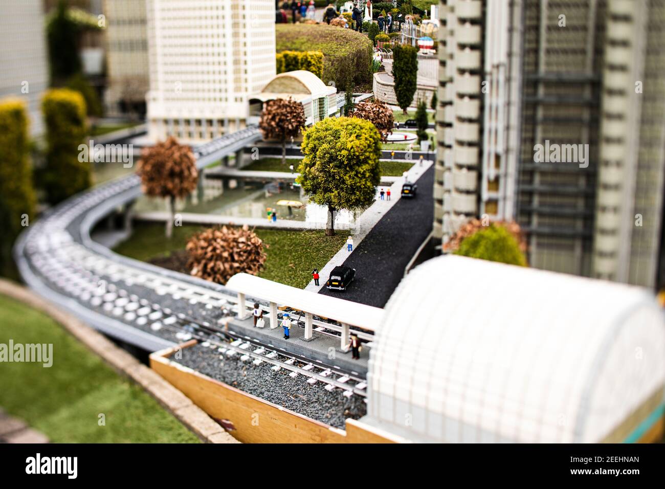 City of London miniature city at Legoland Stock Photo - Alamy