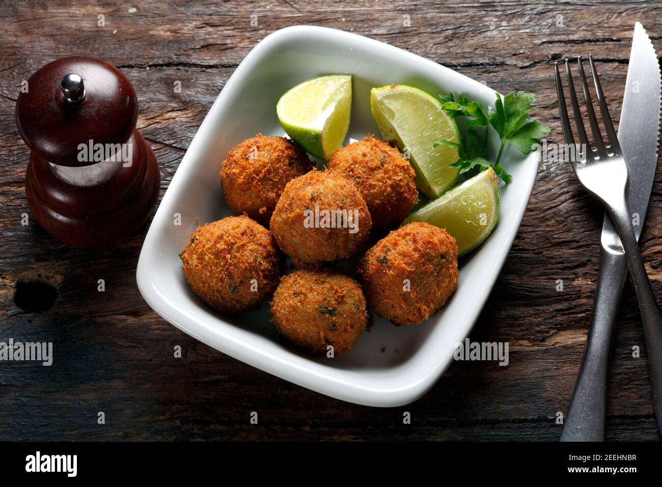Portugal codfish cake hi-res stock photography and images - Alamy