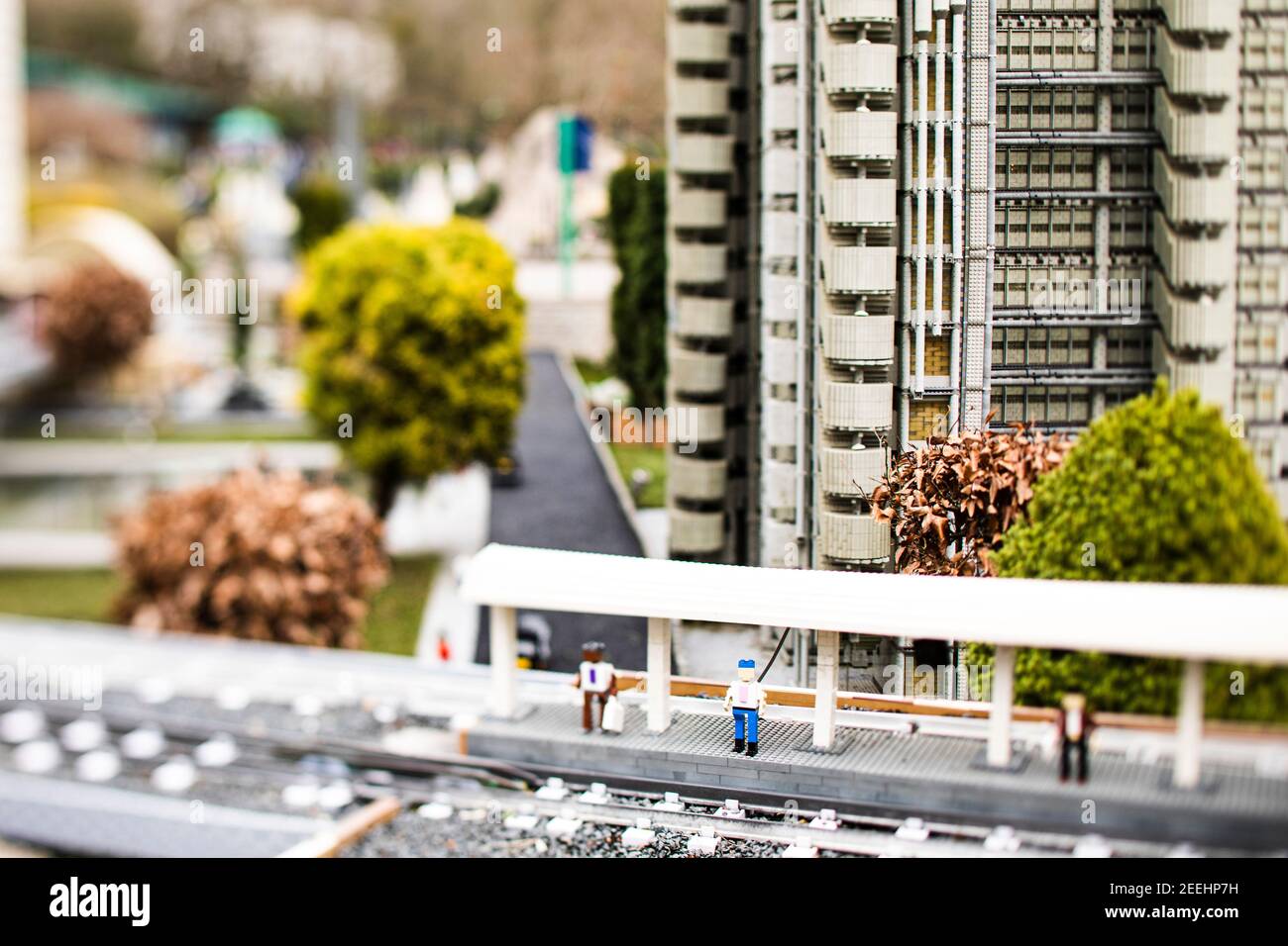 City of London miniature city at Legoland Stock Photo - Alamy
