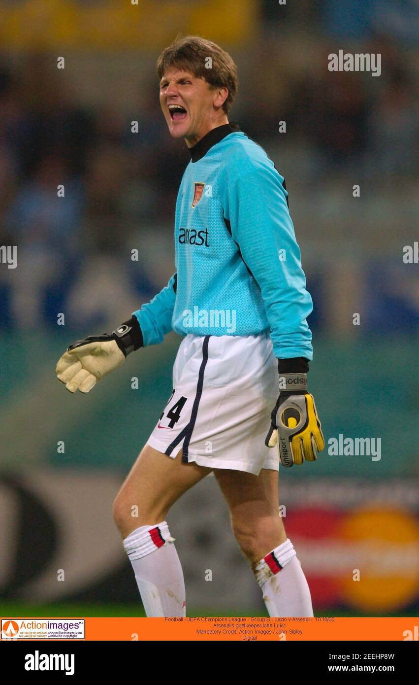 John lukic arsenal hi-res stock photography and images - Alamy