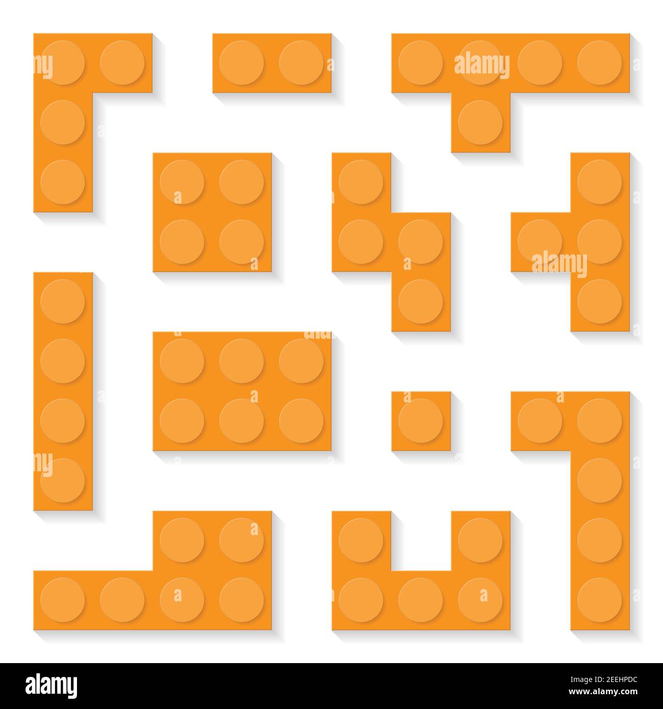 Constraction kit elements shadows Stock Vector Image & Art - Alamy