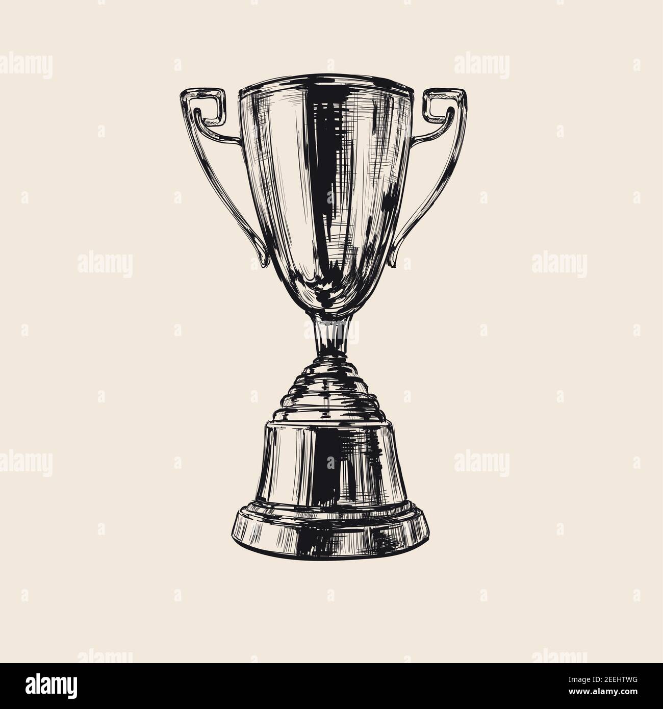 Trophy doodle hi-res stock photography and images - Alamy