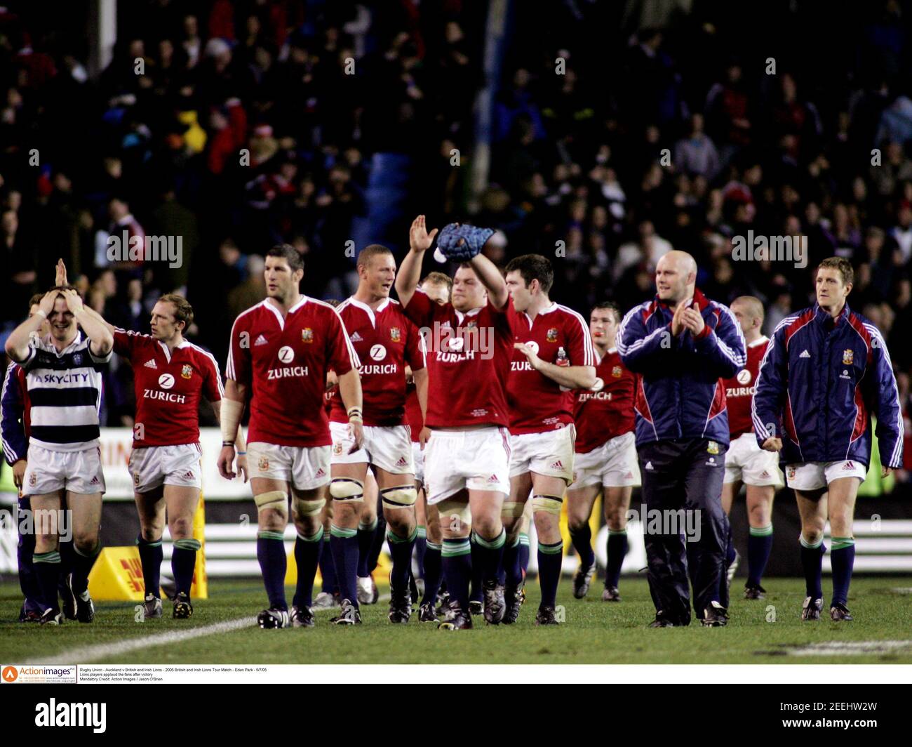 British lions fans and players hi-res stock photography and images - Alamy