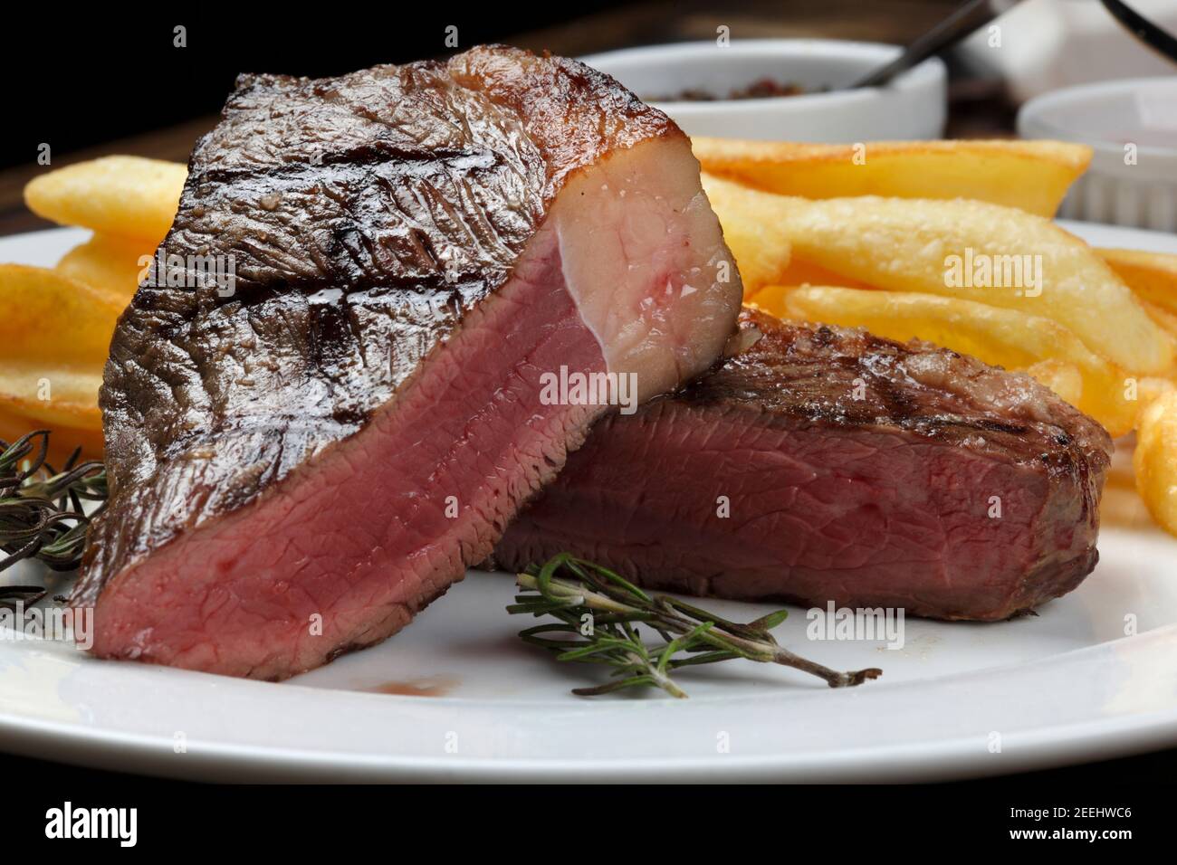 fries with Brazilian picanha Stock Photo - Alamy