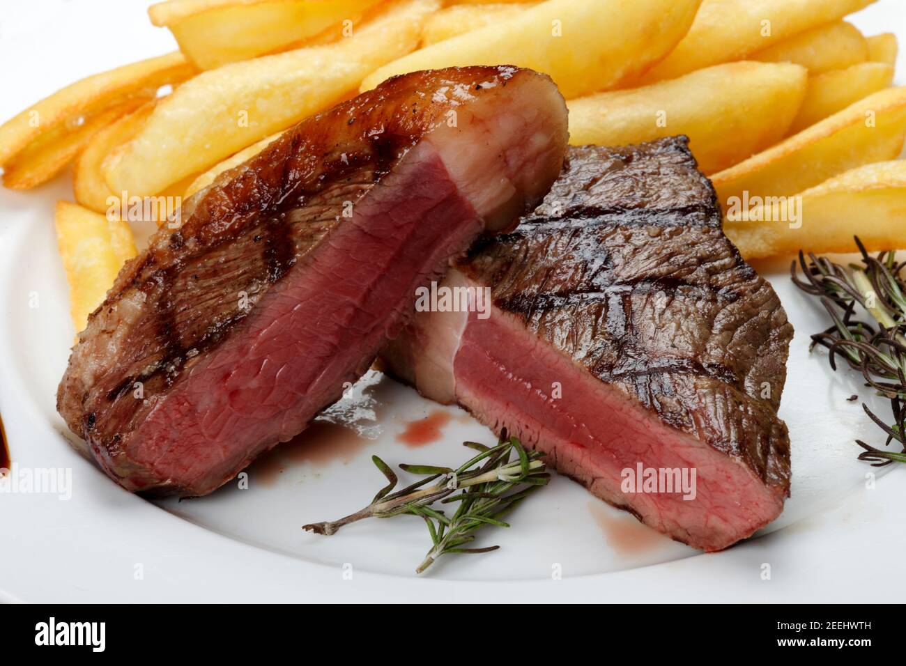 fries with Brazilian picanha Stock Photo - Alamy