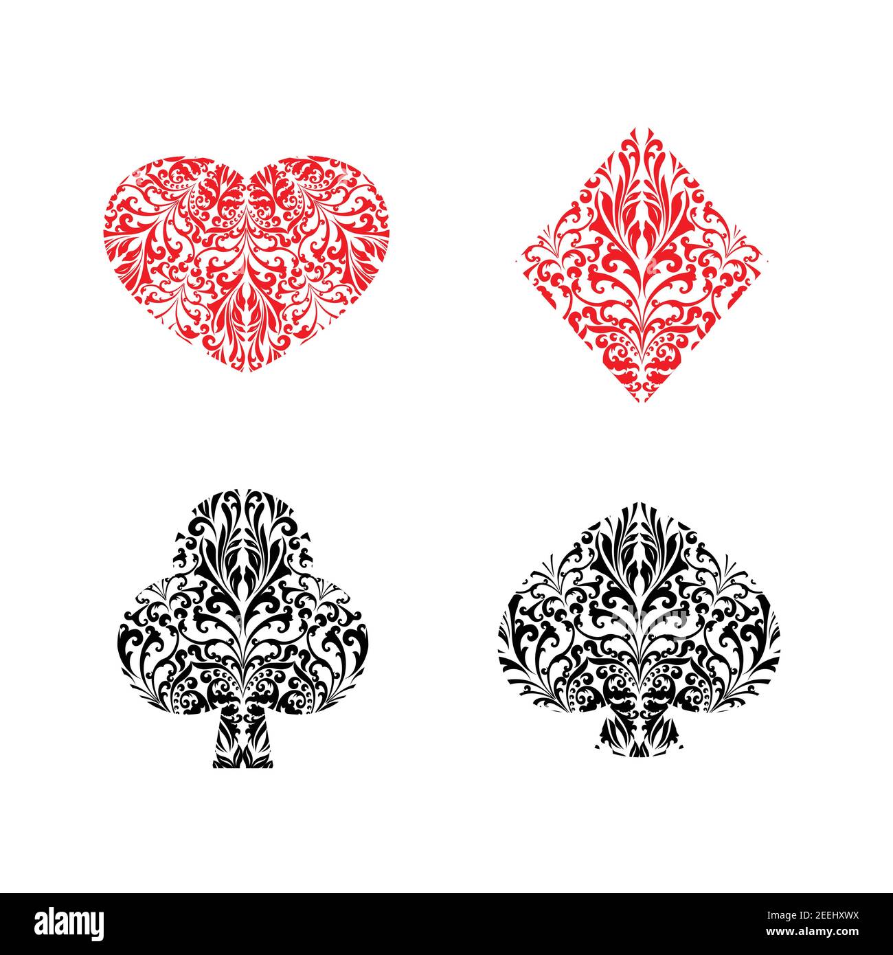 Floral games Stock Vector Images - Alamy