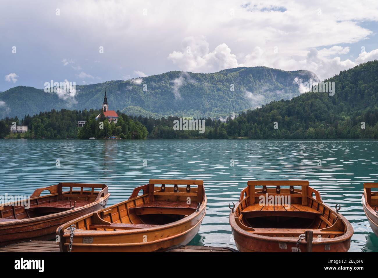 Lago di Bled Stock Photo - Alamy